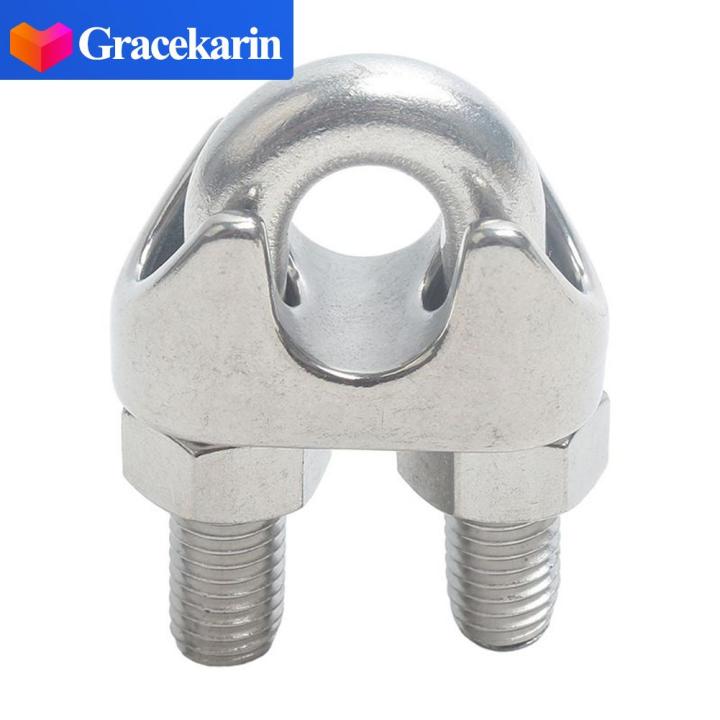 Gracekarin Lock Heavy Wire Clamp Simplex Rope Wire Rope Clamp Clamps ...