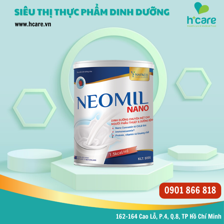Sữa Bột Nafaco Neomil Nano 900g- Dinh dưỡng chuyên biệt cho người sau ...