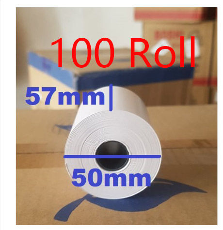 10rolls Thermal Paper 57mm x 50mm Core for POS Receipt Available ...