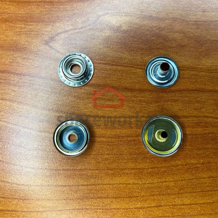 SNAP FASTERNER BUTTON PRESS STUDS FOR JACKET HELMET BAG DIY CANVAS - 5 ...
