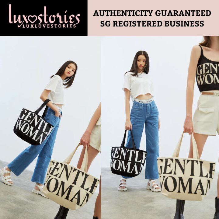 GENTLEWOMAN GW CANVAS TOTE BAG [GW1] | Lazada Singapore