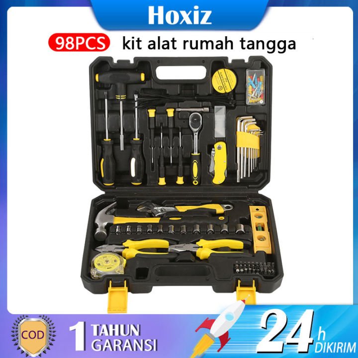 98pcs Hand Toolset / Tool Kit Set / Toolkit Toolbox | Lazada Indonesia