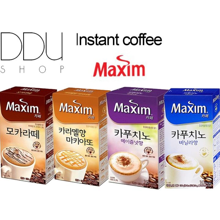 Maxim Caramel Macchiato / Latte / Cappuccino Hazelnut / Vanilla ...