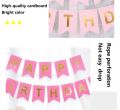 1 set Party needs Happy Birthday Banner Flags w/ String/HBD Banners/HBD ...