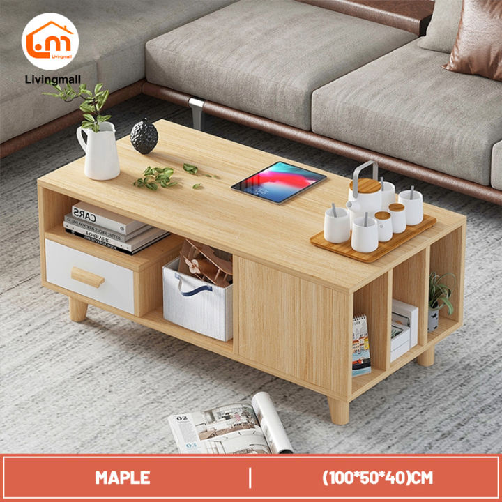 【on hand 】Coffee Table Simple Modern Creative Small Apartment Living ...