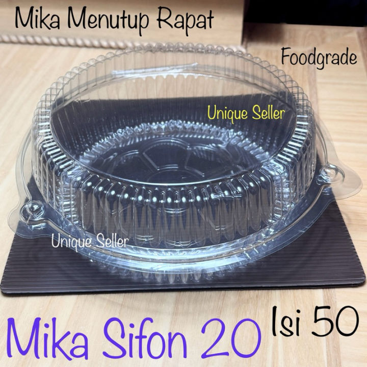 [Isi50] Mika Bolu Bulat Sifon 20 cm Tinggi 8.5 cm TX / Mika SF 20 ...