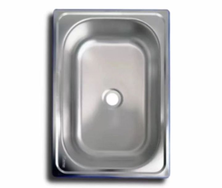 14X20 Stainless Kitchen Sink Single Trough Household Dishwashing ...