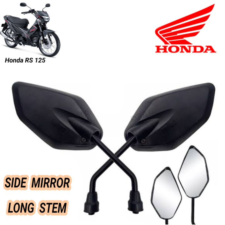 HONDA RS 150 - MOTORCYCLE SIDE MIRROR STANDARD SIZE | LONG STEM | STOCK ...
