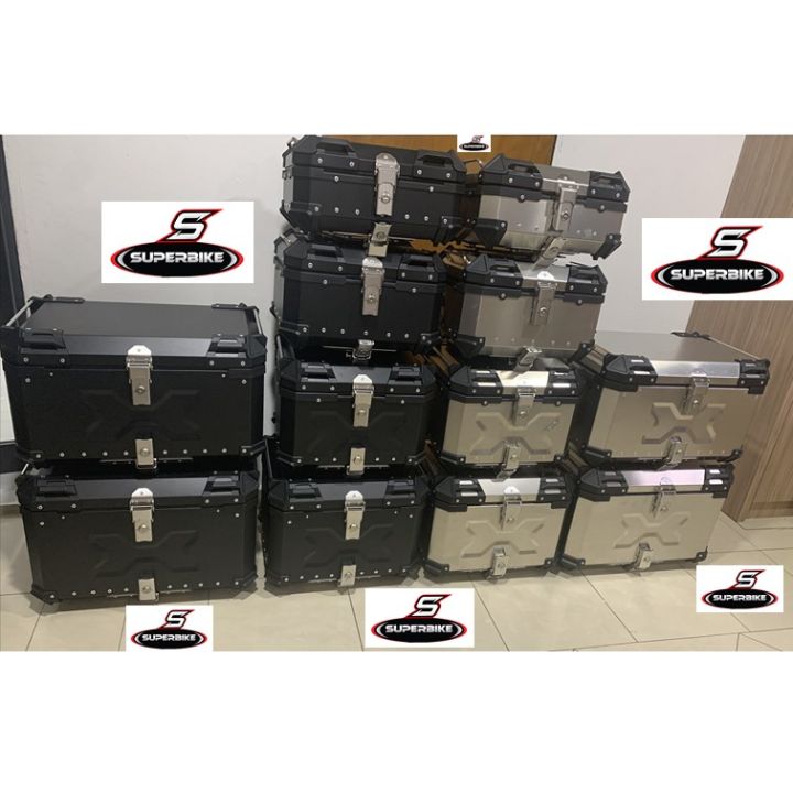TOP BOX ALUMINIUM 2021 TERBARU NEW ( X SERIES ) KAWASAKI YAMAHA HONDA ...