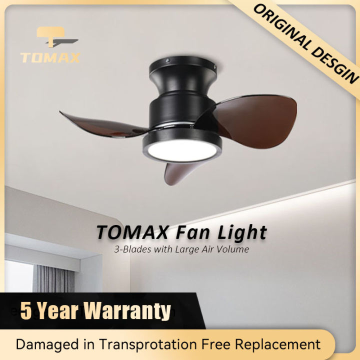 Compact Ceiling Fan With Light | Shelly Lighting