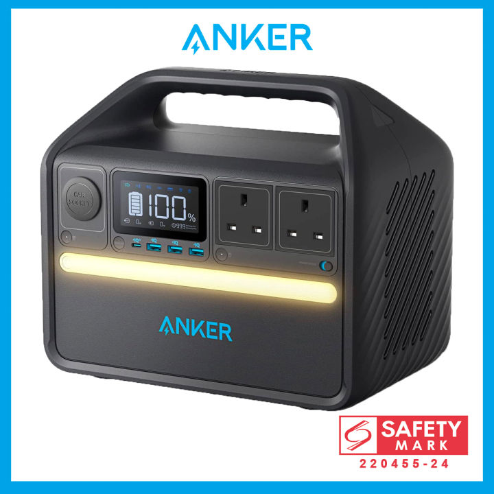 Anker Powerhouse 535 Portable Power Station, 512Wh Portable Generator ...