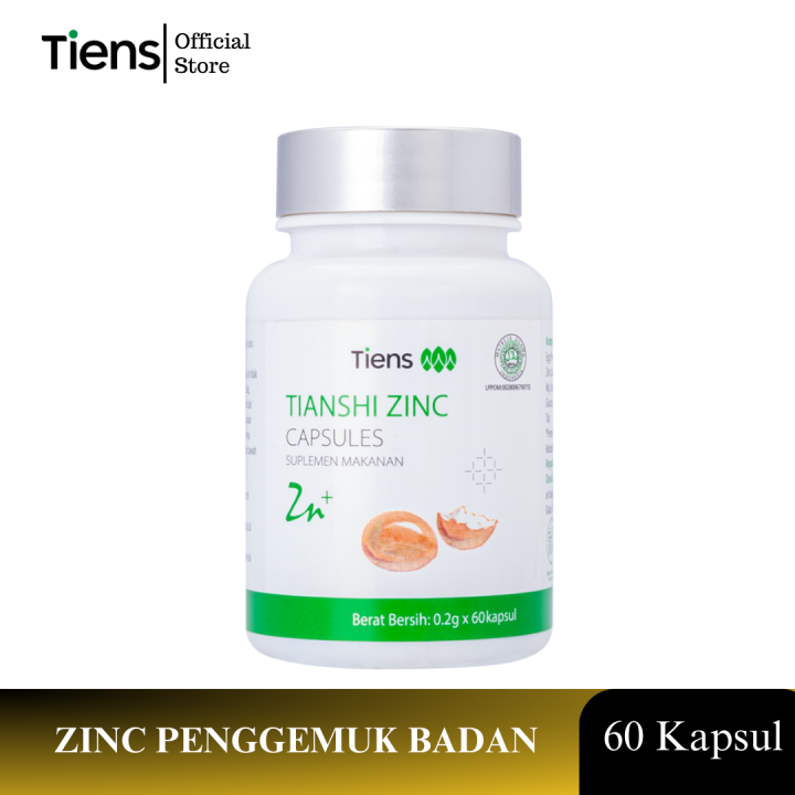 ZInc Super Wheight Suplemen Penggemuk Badan 60 Capsul | Lazada Indonesia