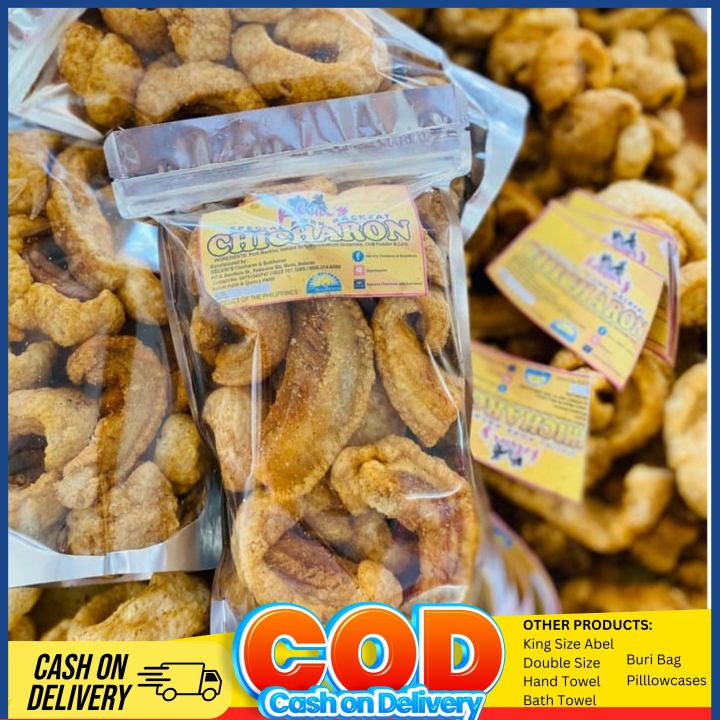 Chicharon Backfat crunchy chicharon Chicharon Crunchy Chichacorn 200 ...