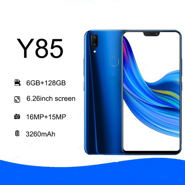 Y85 Original Cellphone with Fingerprint Recognition 6GB RAM + 128GB ROM ...