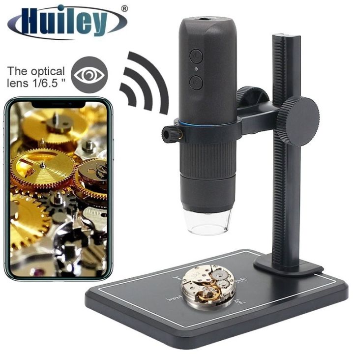 1000X Digital Microscope Camera Portable WiFi Microscope 8 LED HD 1080P ...