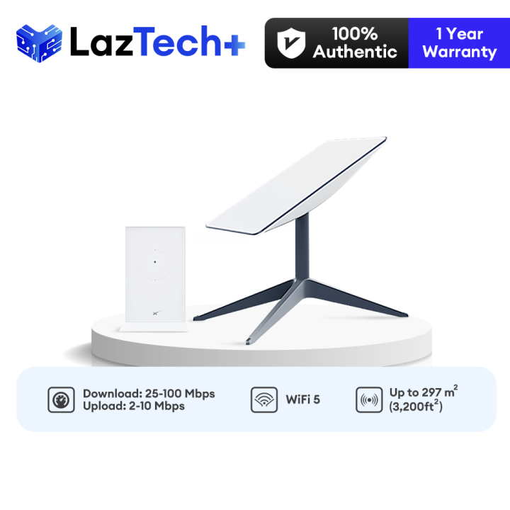 Starlink Residential Standard Actuated Satellite Internet with Wi-Fi ...