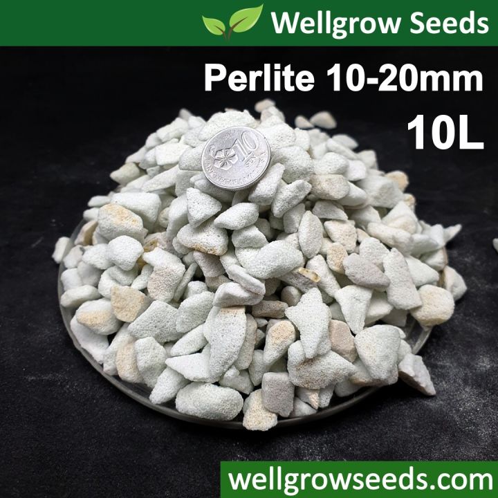 Perlite large (10-20mm) (10L) | Lazada