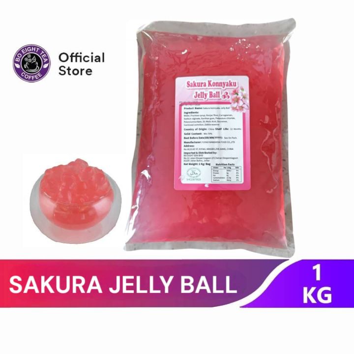 SAKURA JELLY BALL 1KG 樱花晶球 | Lazada