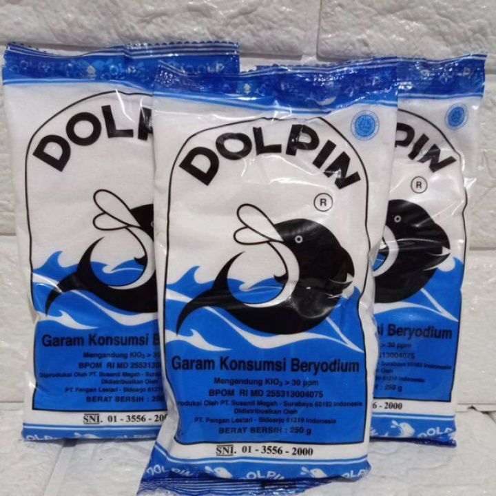 garam dolphin 500 gram | Lazada Indonesia