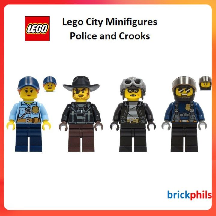Lego City Minifigures - Police and Crooks | Lazada PH