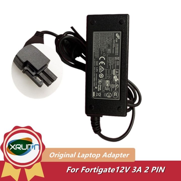 Genuine FSP036-RAB 12V 3A 2Pin AC Switching Power Adapter For Fortigate ...