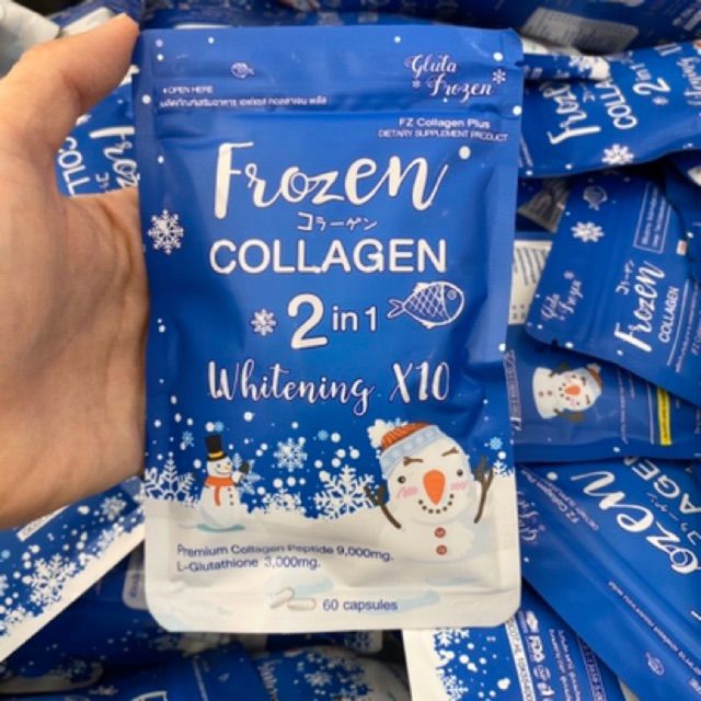 FROZEN COLLAGEN by Gluta Frozen 60s (ORIGINAL with QR CODE) | Lazada