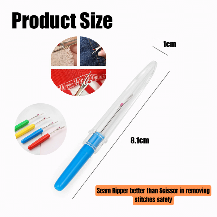 Seam Ripper Remove Stitches Pangtastas Assorted Color | Lazada PH