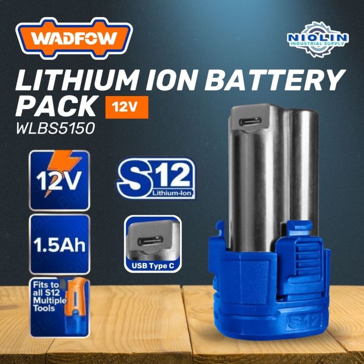 WADFOW LITHIUM-ION BATTERY PACK 12V | Lazada PH