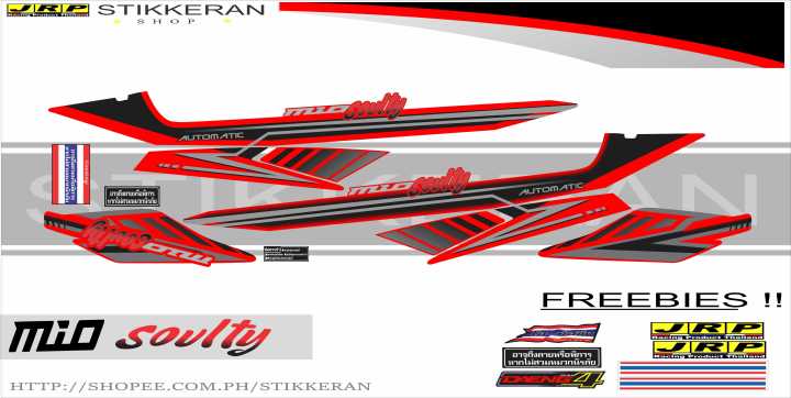 MIO SOULTY STOCK DECALS/AMORE DESIGN | Lazada PH