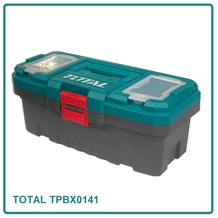 Total TPBX0141 กล่องเครื่องมือช่าง ขนาด 14 นิ้ว ( Plastic Tools Box ...