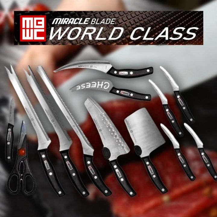 13 PCS Miracle Blade All-In-One Kitchen Knife Set | Lazada PH