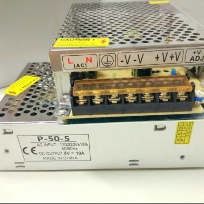 Power Supply 5V 10A Adaptor 5V 10A | Lazada Indonesia