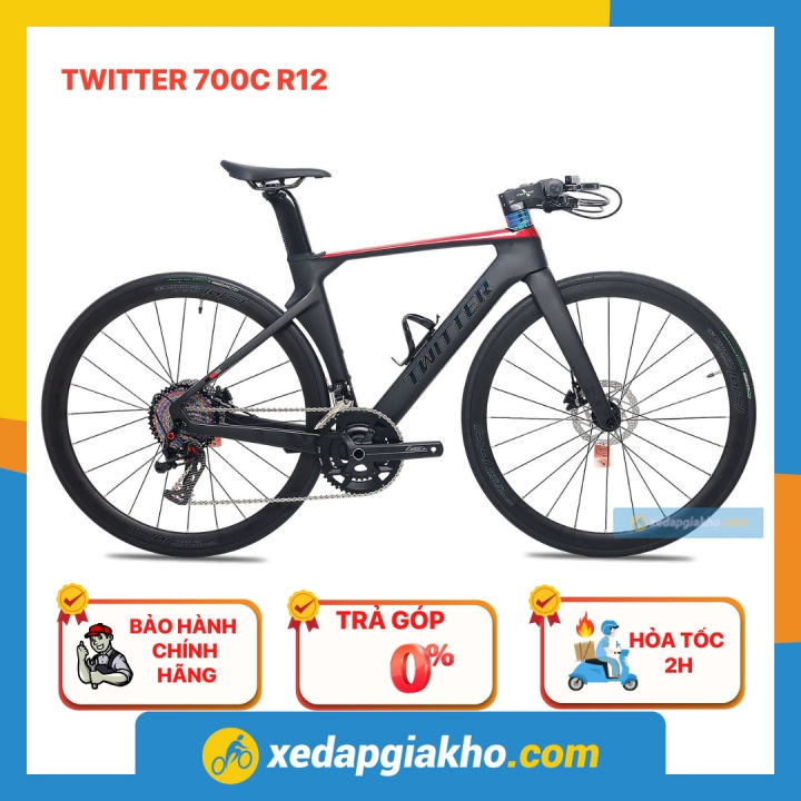 Xe Đạp thể thao địa hình đua Twitter R12 Tay Ngang – Khung Carbon ...