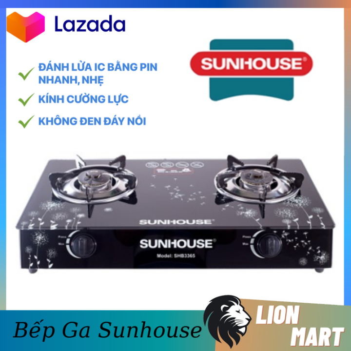 Bếp Gas Dương Sunghouse SHB 3365 Khung Bếp Được Làm Bằng Thép Cực Bền ...