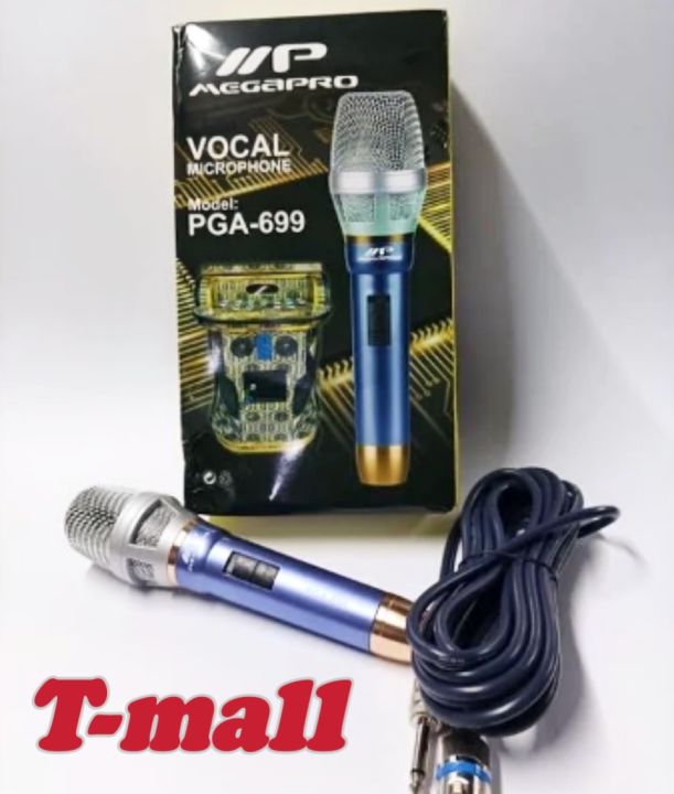 Megapro (PGA-699) MICROPHONE for Vocal Dynamic Professional Heavy Duty Wired Microphone | Lazada PH