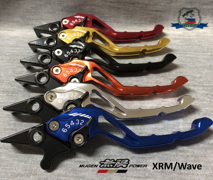 Mugen Brake Lever XRM110/ XRM125/ WWAVE100/ WAVE125 | Lazada PH