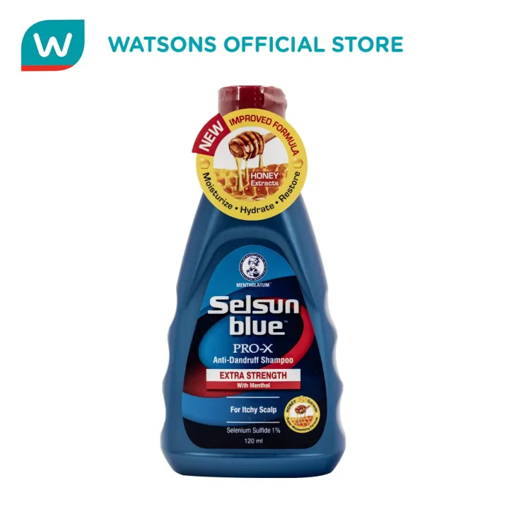 SELSUN BLUE Pro X Extra Strength Shampoo 120ml # | Lazada PH