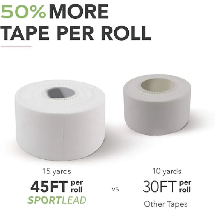 100% Cotton Athletic Tape Boxing Easy Tear No Irritating Adhesive Tape ...