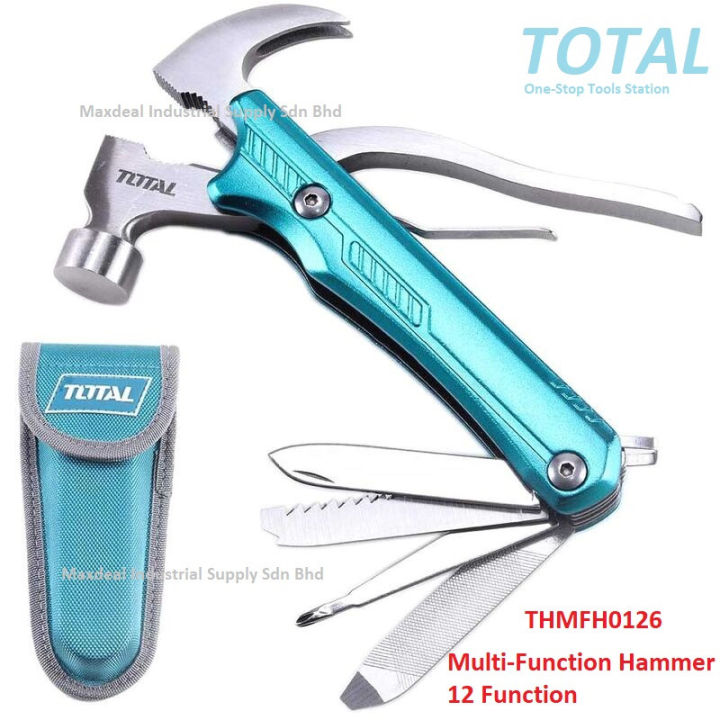 TOTAL THMFH0126 Multi-12 Function Hammer / Multi Tools | Lazada