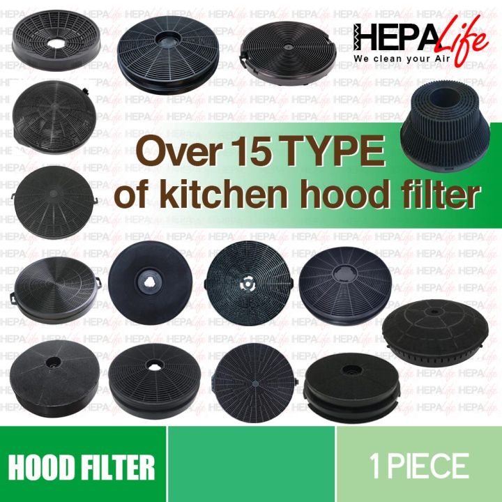 Universal Carbon / Charcoal Filter for Cooker Kitchen Hood - Hepalife ...