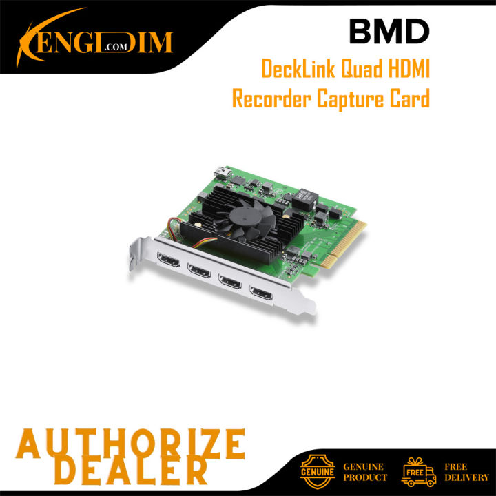 Blackmagic Design DeckLink Quad HDMI Recorder Capture Card | Lazada