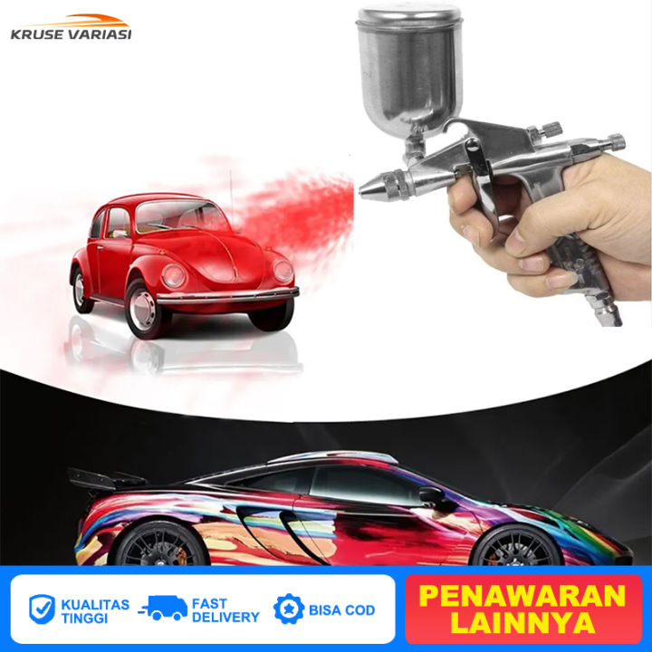 SPRAY GUN TEKIRO K3 TABUNG ATAS AIR SPRAY GUN TEKIRO K-3 ALAT SEMPROT ...