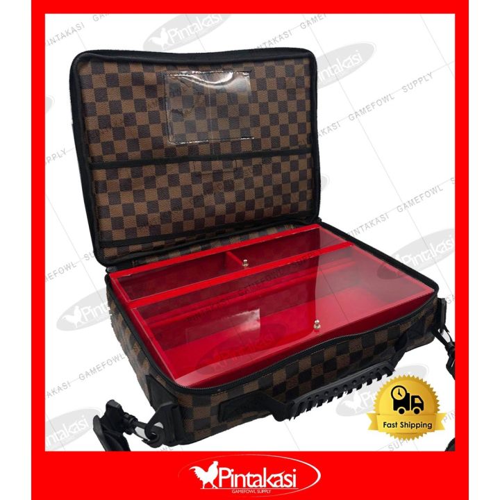 Gaffers Bag / Case 48 pieces Tari Blade Capacity for Gamefowl Rooster ...