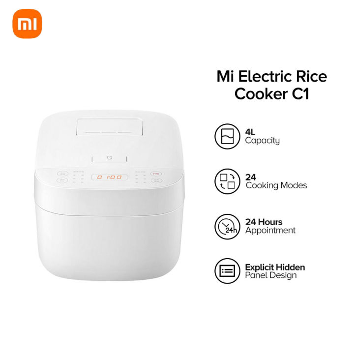 Xiaomi Mijia Mi Electric Rice Cooker C1 4L Capacity Automatic Adjustable Household Cooker 220V ...