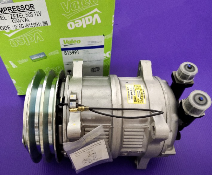 [VALEO]COMPRESSOR - ZEXEL SD508 "O" 12V UNIVERSAL ORG | Lazada