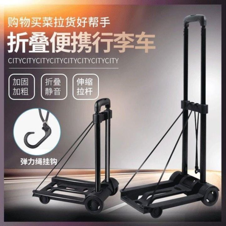 Foldable Small Light Trolley / Luggage Cart 折叠行李车 / 拉车 | Lazada