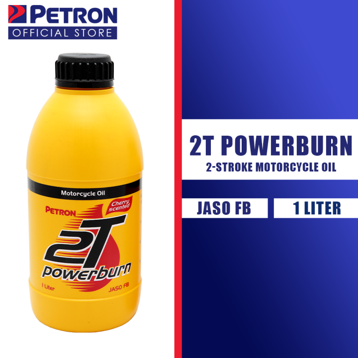 Petron 2T Powerburn 2-Stroke Motorcycle Oil (1L) | Lazada PH