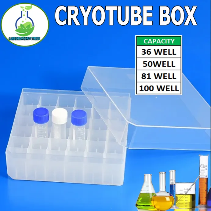 CRYOVIAL CRYOTUBE BOX 1.8ML , 5ML | Lazada PH