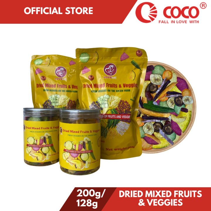 COCO & Lovewe Dried Mixed Fruit & vegetable chips | Lazada PH