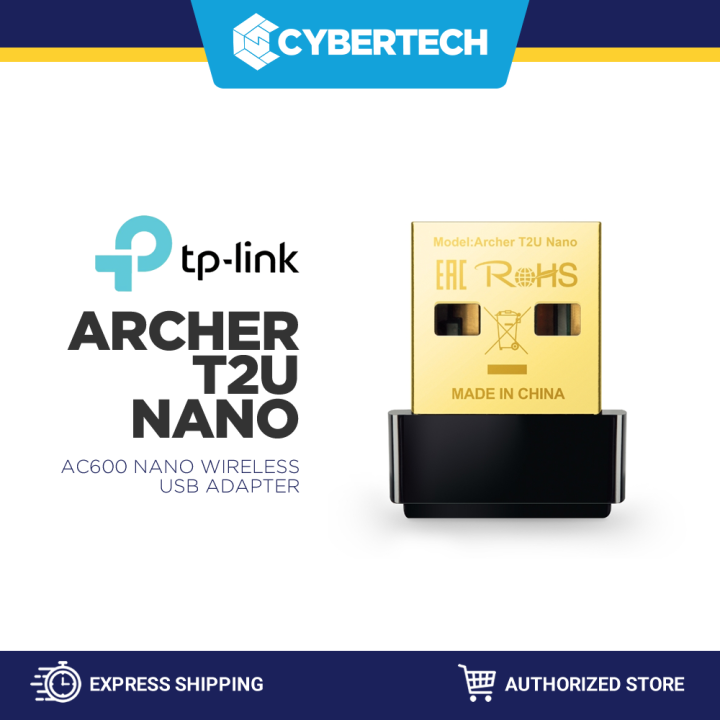 Cybertech TP-Link Archer T2U Nano AC600 Nano Wireless USB Adapter ...